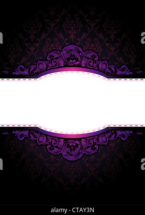 elegant engraved background vector illustration Stock Photo - Alamy