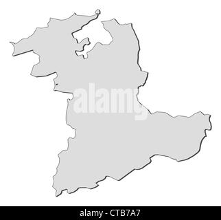 map of canton bern Stock Photo - Alamy