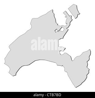 Map of Canton Vaud - Switzerland Stock Photo - Alamy