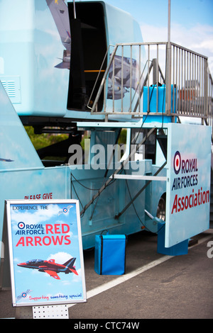 Red Arrows Simulator Stock Photo - Alamy