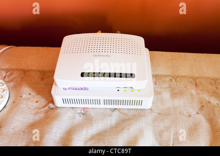 Fibre optic broadband, BT Openreach is here sign on exchange box, UK ...