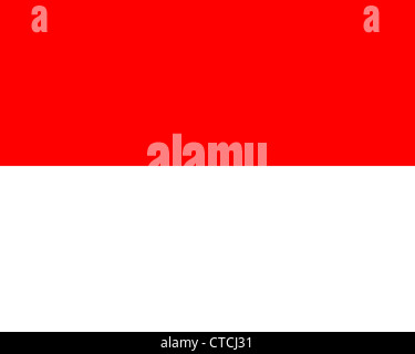 Flag of the Principality of Monaco Stock Photo - Alamy