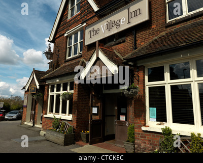 The Village Inn Pub Caterham On The Hill Surrey England Stock Photo - Alamy