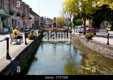 The town of Midsomer Norton in the county of Somerset England UK Stock ...