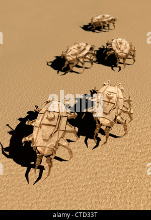 Military with automaton Stock Photo - Alamy