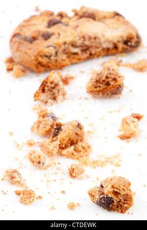 Half Eaten Chocolate Cookie Stock Photo - Alamy