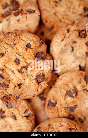Close up of blurred cookies laid out together Stock Photo - Alamy