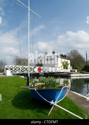 Saul Junction Gloucestershire UK Sharpness Canal Stock Photo - Alamy