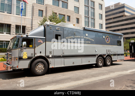 FBI Mobile Command Center vehicle at FBI Field Office - Washington, DC ...