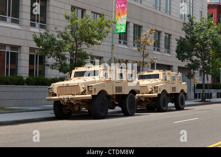 FBI SWAT armored vehicle at FBI Field Office - Washington, DC USA Stock ...