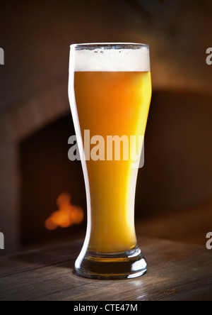 crystal wheat beer Stock Photo - Alamy