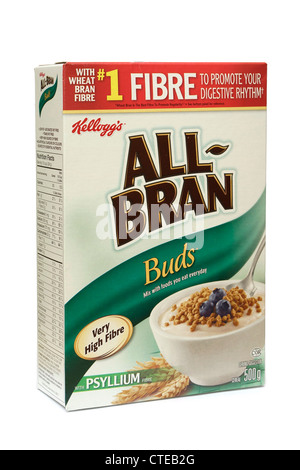 Box of Kelloggs All Bran Stock Photo - Alamy
