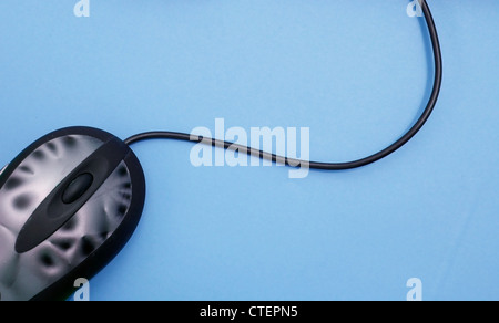 Mouse with a cord Stock Photo - Alamy