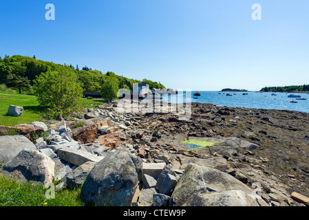 Harbor, Tenants Harbor, Maine, USA Stock Photo - Alamy