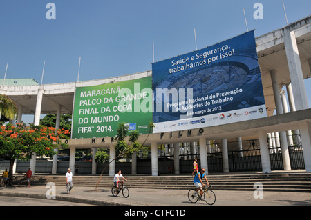 Rio de Janeiro, Brazil: the Maracana Stadium (Estadio Jornalista Mario ...