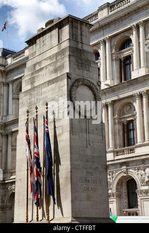 The Glorious Dead Cenotaph monument in Whitehall London, UK Stock Photo ...