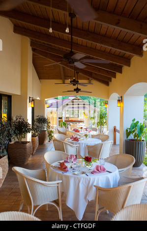 Caribbean West Indies Nevis Mount Nevis Hotel food dining restaurant ...