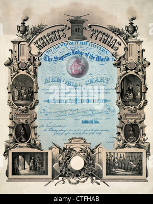 Knights of Pythias, to all whom it may concern. Know ye that Stock ...