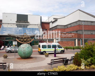 The South Entrance of The James Cook University Hospital Middlesbrough ...