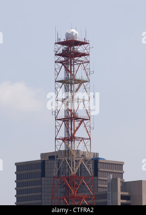 Doppler radar tower Stock Photo - Alamy