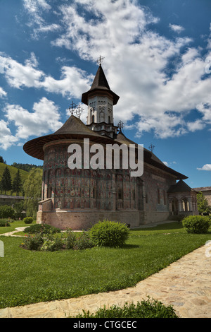 Romania, Bucovina, Sucevita, Sucevita monastery Stock Photo - Alamy
