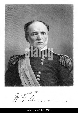 Sherman's march to the sea - General William Sherman marching to the ...
