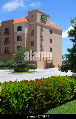 Stuart Florida,Courtyard by Marriott motel hotel outside exterior sign ...