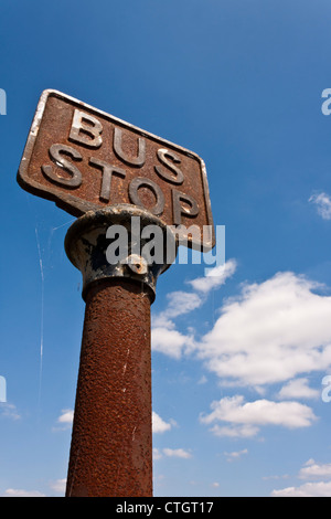 England Oxfordshire old rural signpost Stock Photo - Alamy