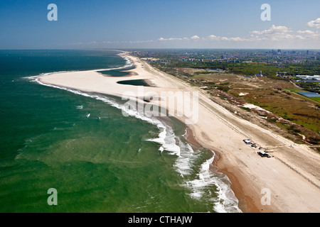 The Netherlands, Ter Heijde, The Sand Motor, Aerial Stock Photo - Alamy