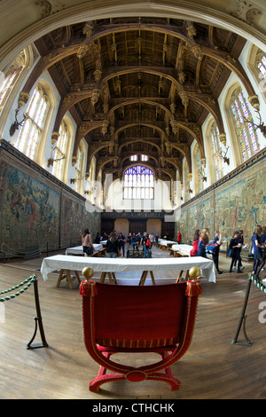 The Great Hall, Hampton Court Palace, London, England. From Old England ...