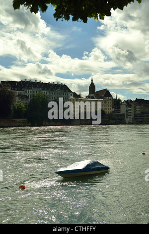 Basel, Rhine, buoy, current Stock Photo - Alamy