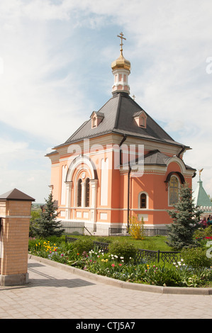 Kozelsk (Optino), Optina pustyn monastery, monastery wall Stock Photo ...