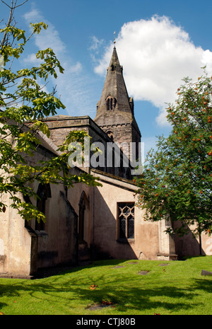 English villages. The Nottinghamshire village of Gotham with the old ...