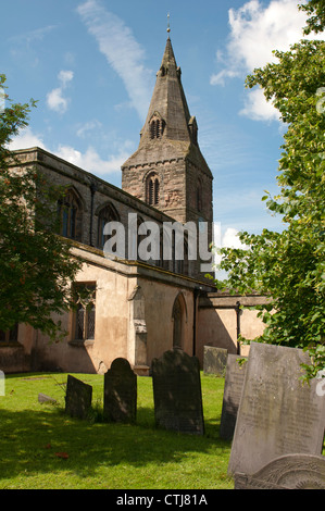 English villages. The Nottinghamshire village of Gotham with the old ...