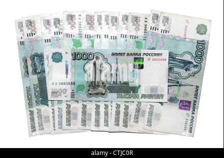 banknotes 1000 Russian rubles Stock Photo - Alamy