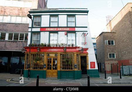 Prince Arthur Public House Hoxton, Hackney London England UK Stock ...