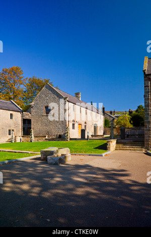 Old farm buildings converted into the Hathersage Hall Business Centre ...