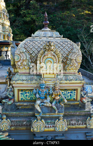 Colorful Seetha Amman Hindu temple in Nuwara Eliya, Sri Lanka Stock ...