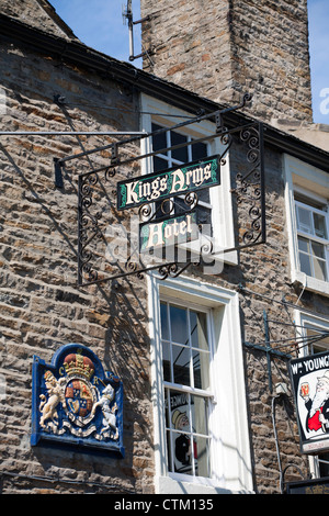 The Kings Arms Askrigg North Yorkshire, used as the fictional village ...