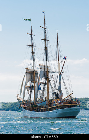 The Tall Ship Picton Castle during the 2009 Tall Ships festival in ...