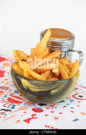 Stack of french fries Stock Photo - Alamy