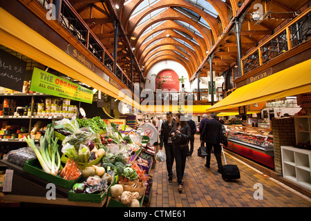 Interior, The English Market, Cork, Ireland Stock Photo - Alamy