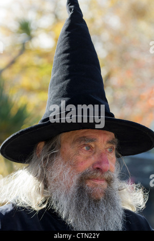 The Wizard at Christchurch Cathedral Square South Island New Zealand ...