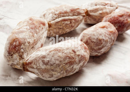 Bra Sausage, a specialty of Bra, Piemonte, Italy Stock Photo - Alamy