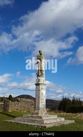 Our Lady of Penrhys statue, Penrhys, South Wales, UK Stock Photo - Alamy