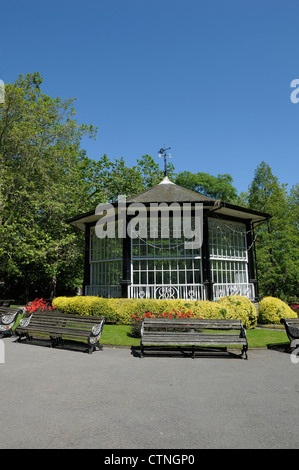 victorian bandstand nottingham castle gardens england uk Stock Photo ...