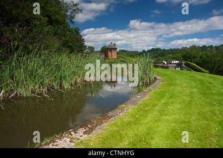 Bratch Locks & Toll House, Staffordshire & Worcestershire Canal Stock ...