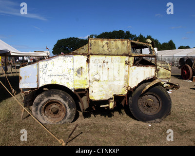 The Morris Quad gun tractor was used by the British Army during WWII ...