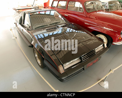The Skoda 110 Super Sport 'Ferat' Type 724, displayed at the Skoda ...
