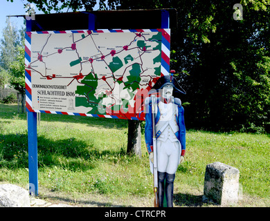Battlefield Jena & Auerstedt, Schlachtfeld bei Jena Stock Photo - Alamy
